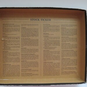 1970s Stock Ticker Board Game by Copp Clark Buy Sell Stocks Stock ...
