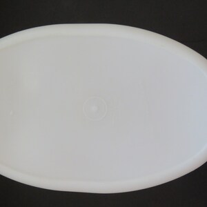 1970s Tupperware Ham Roast Keeper 3 Piece Clear White Plastic Food ...