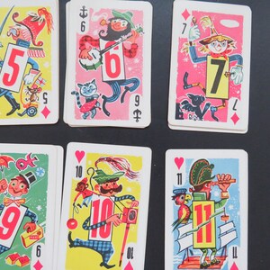 1951 Crazy Eights Playing Cards by Whitman - COMPLETE Full Deck ...
