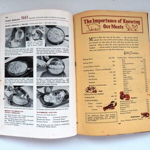 Betty Crockers Picture Cook Book - 1950 1st Edition 7th Printing Red ...