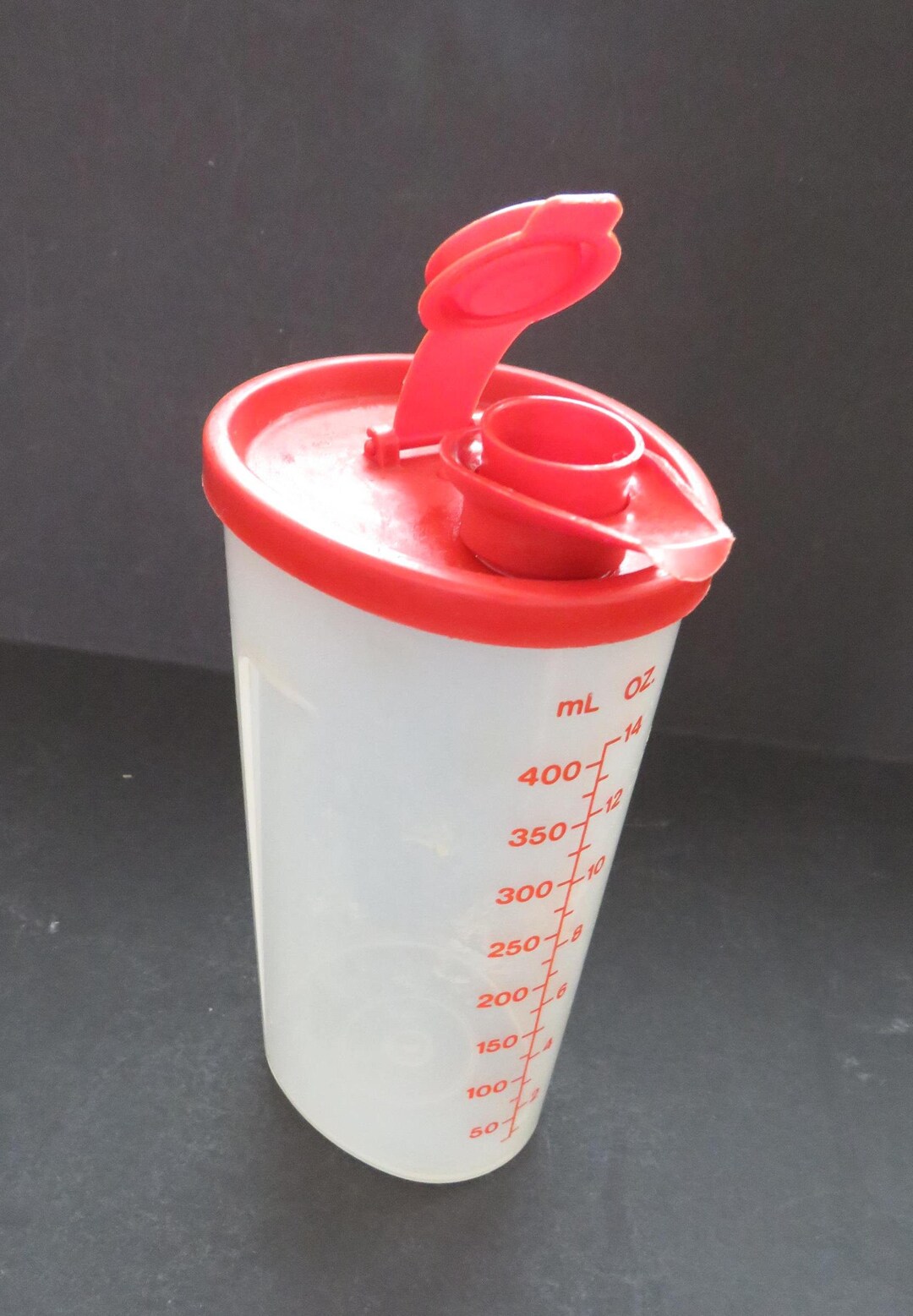 Tupperware Sweet Saver Condiment Dispenser - Plastic Syrup Honey Milk ...