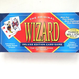 The Original WIZARD Deluxe Edition Card Game by US Games Systems - NEW ...