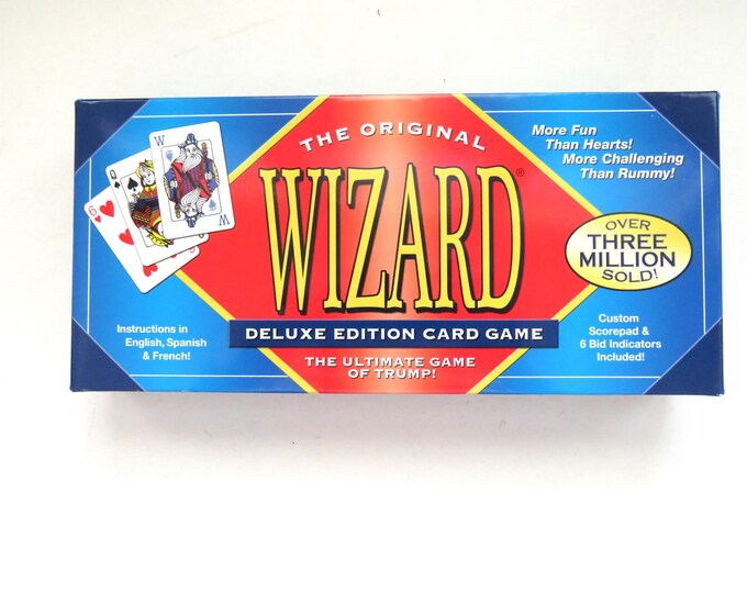The Original WIZARD Deluxe Edition Card Game by US Games Systems - NEW ...