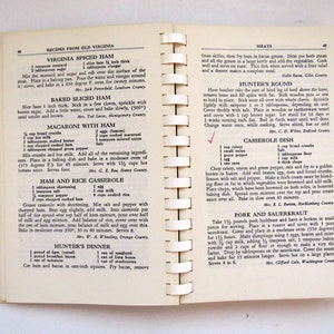 1981 Recipes From Old Virginia Cookbook by the Virginia Federation of ...