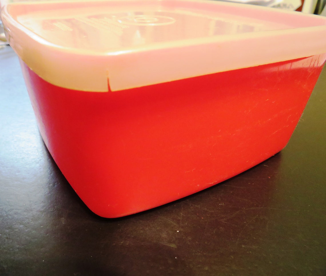 1970s Vintage Tupperware Pak N Carry Lunchbox Set 7 Piece - Etsy