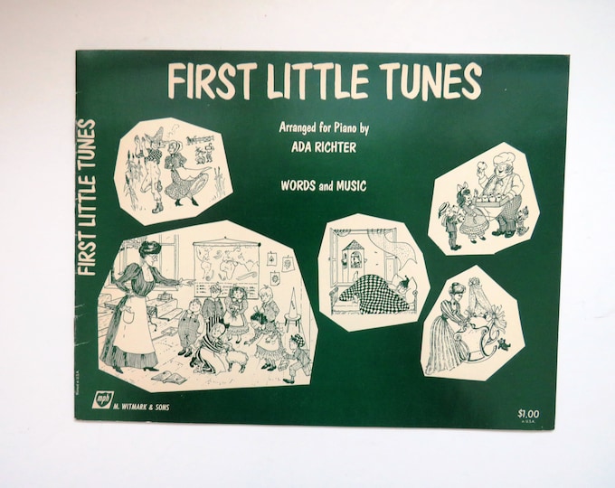 1967 First Little Tunes by Ada Richter - Beginner Piano Course With ...