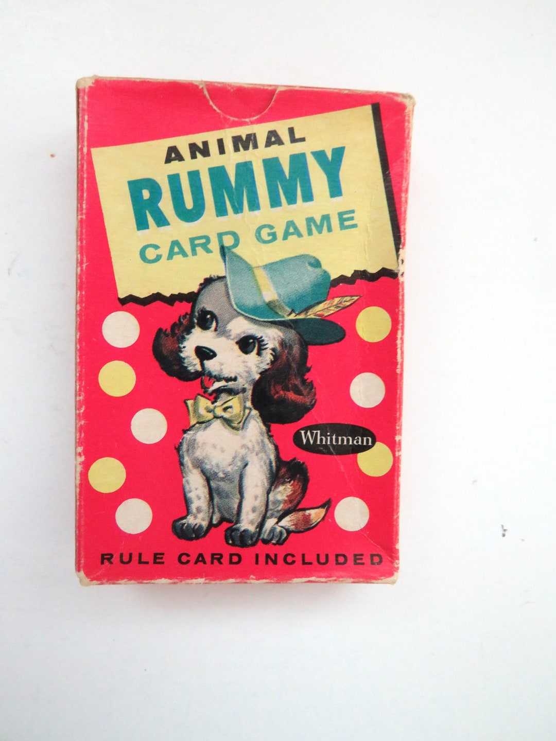 1950s Animal Rummy Card Game Whitman Publishing 4439 - Etsy