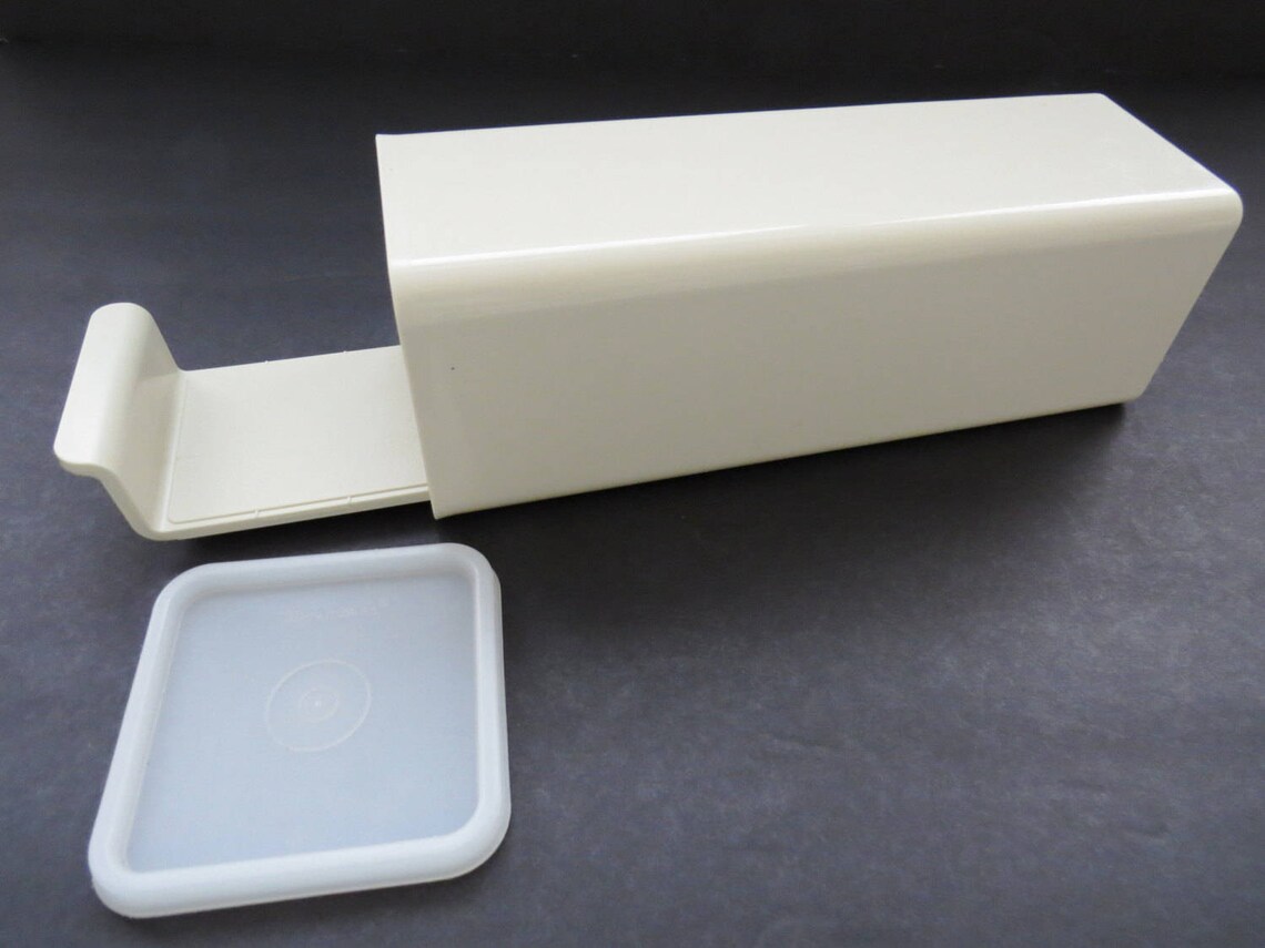 Vintage Tupperware Cheese Keeper 3 Pc Tan Set Plastic - Etsy