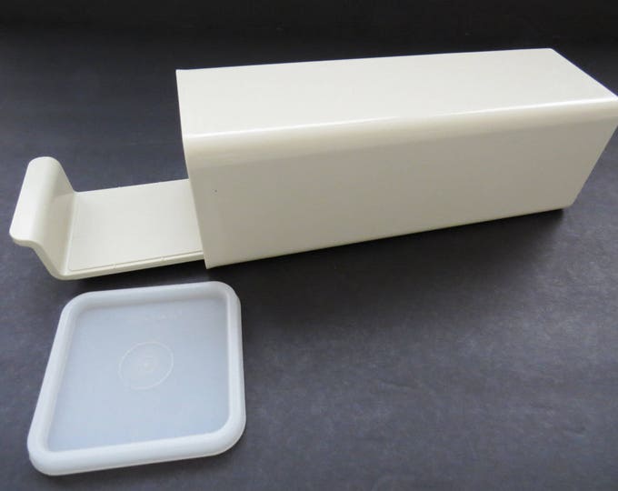 Vintage Tupperware Cheese Keeper - 3 Pc Tan Set - Plastic Refrigerator ...