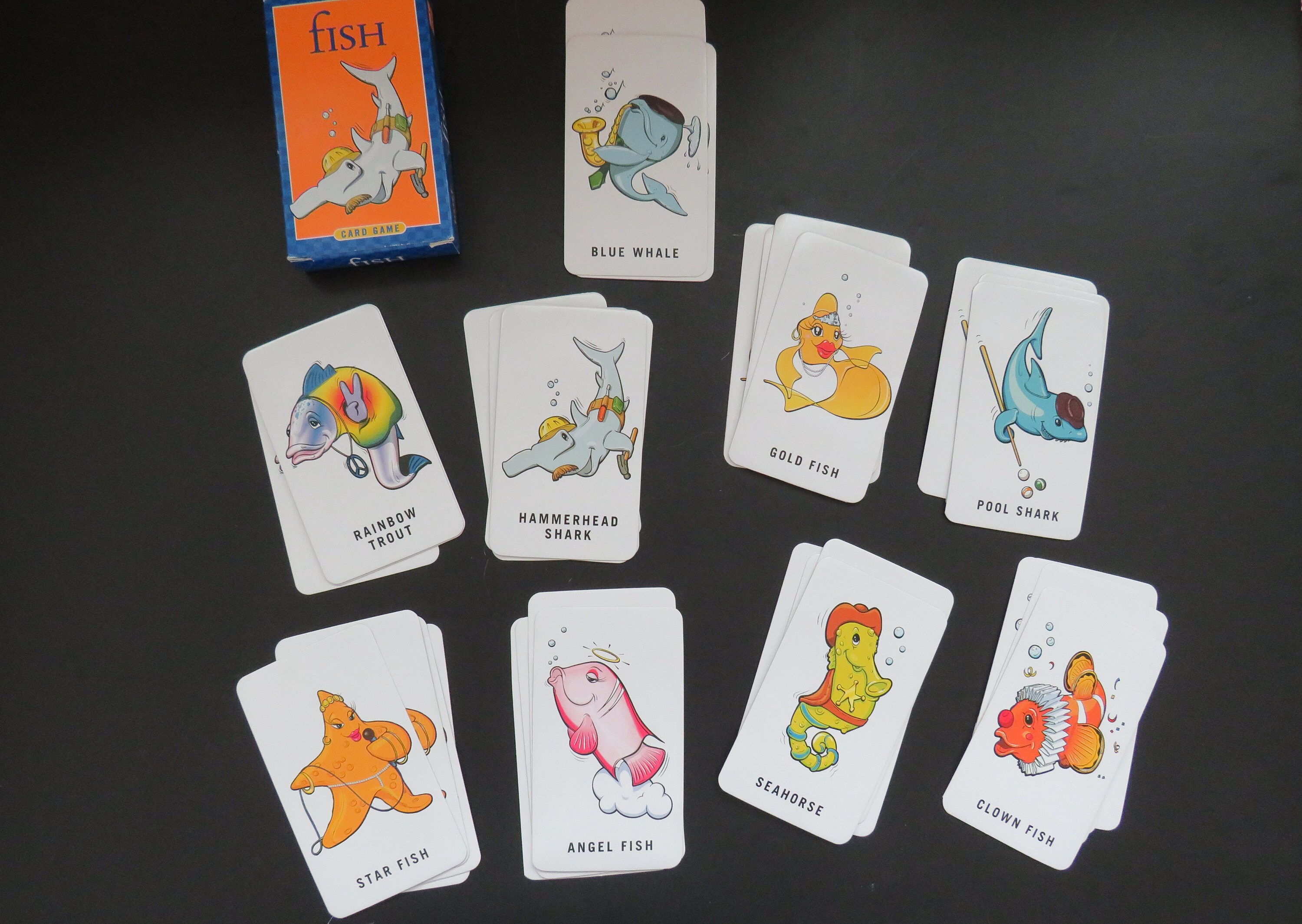 Go Fish With Regular Cards