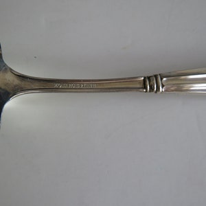 Vintage Gravy Ladle Monarch Plate National Silver Company Scroll Handle ...