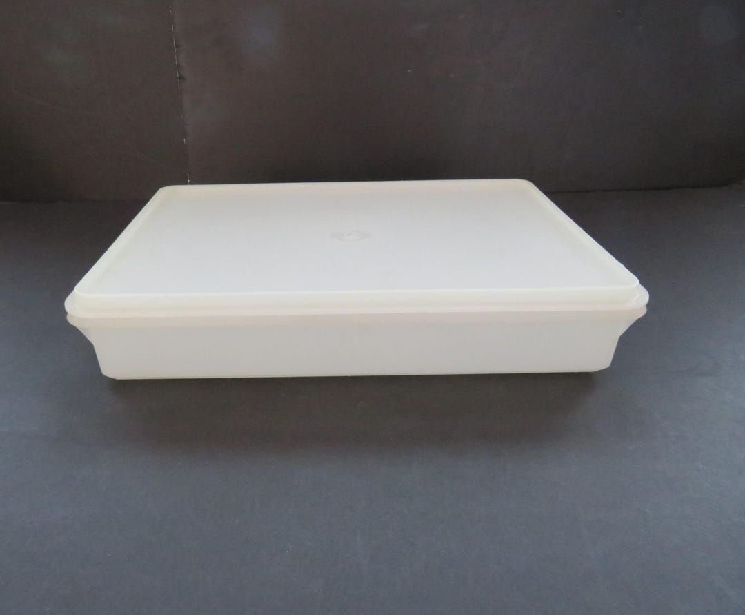 1970s Large Vintage Tupperware Snak Store Container - Rectangle Deli ...