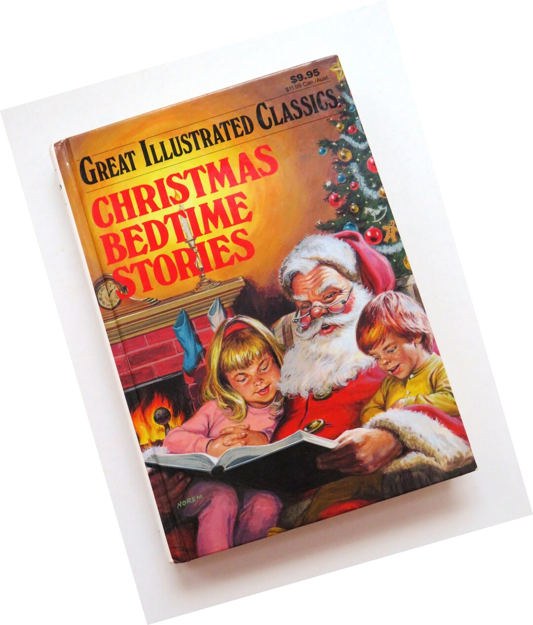 Christmas Bedtime Stories Book - 1990 Great Illustrated Classics - Kids ...
