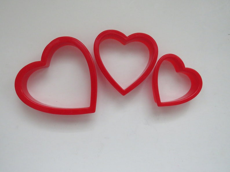 4 Sets Vintage Hearts Love Letters Cookie Cutters LOVE - Etsy