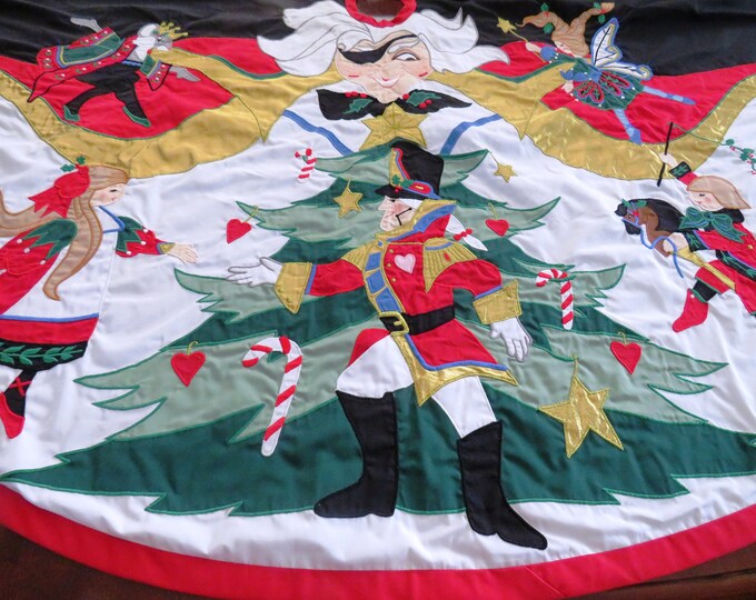 Vintage Nutcracker Suite Christmas Tree Skirt by House of Hatten ...