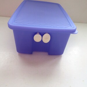 Tupperware Fridgesmart Container Medium Lavender Sheer Container White ...