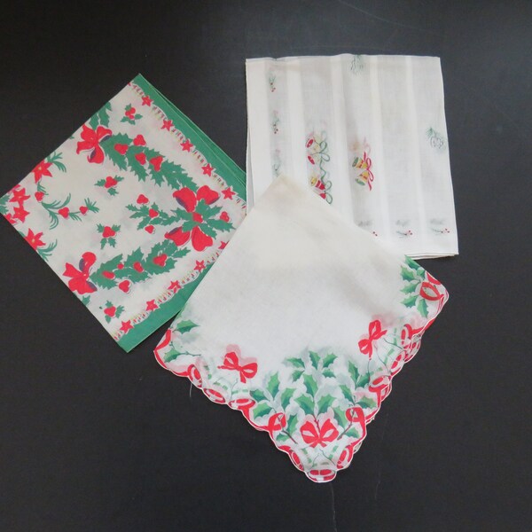 Christmas Hankie - Etsy