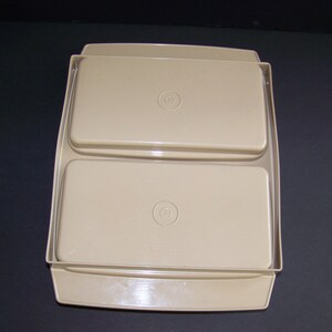 1980s Tupperware Deviled Egg Container Tan 4 Pc Hard Boiled - Etsy