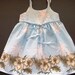 Little Girls Hawaiian Aloha Dress by Alii Fashions Size 6 Light Blue ...