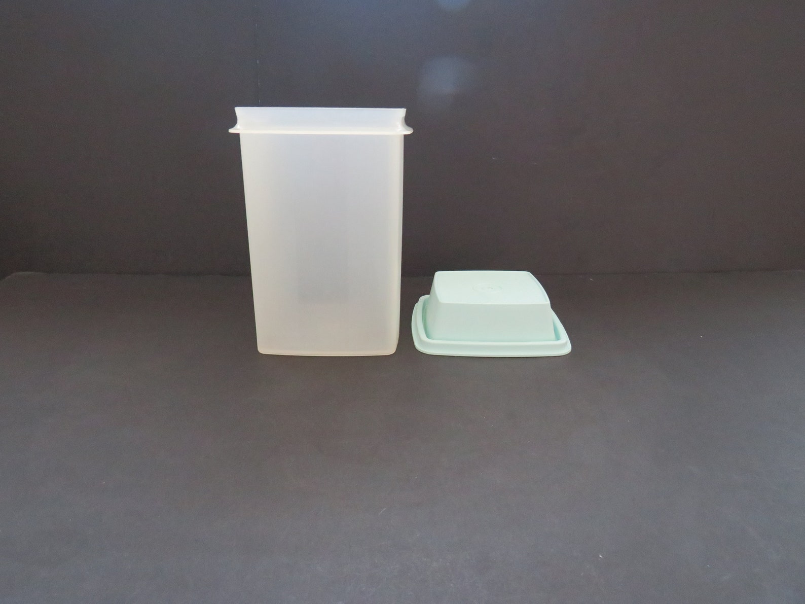 1980s Tupperware Pic a Deli Pickle Holder Aqua Lid - Etsy