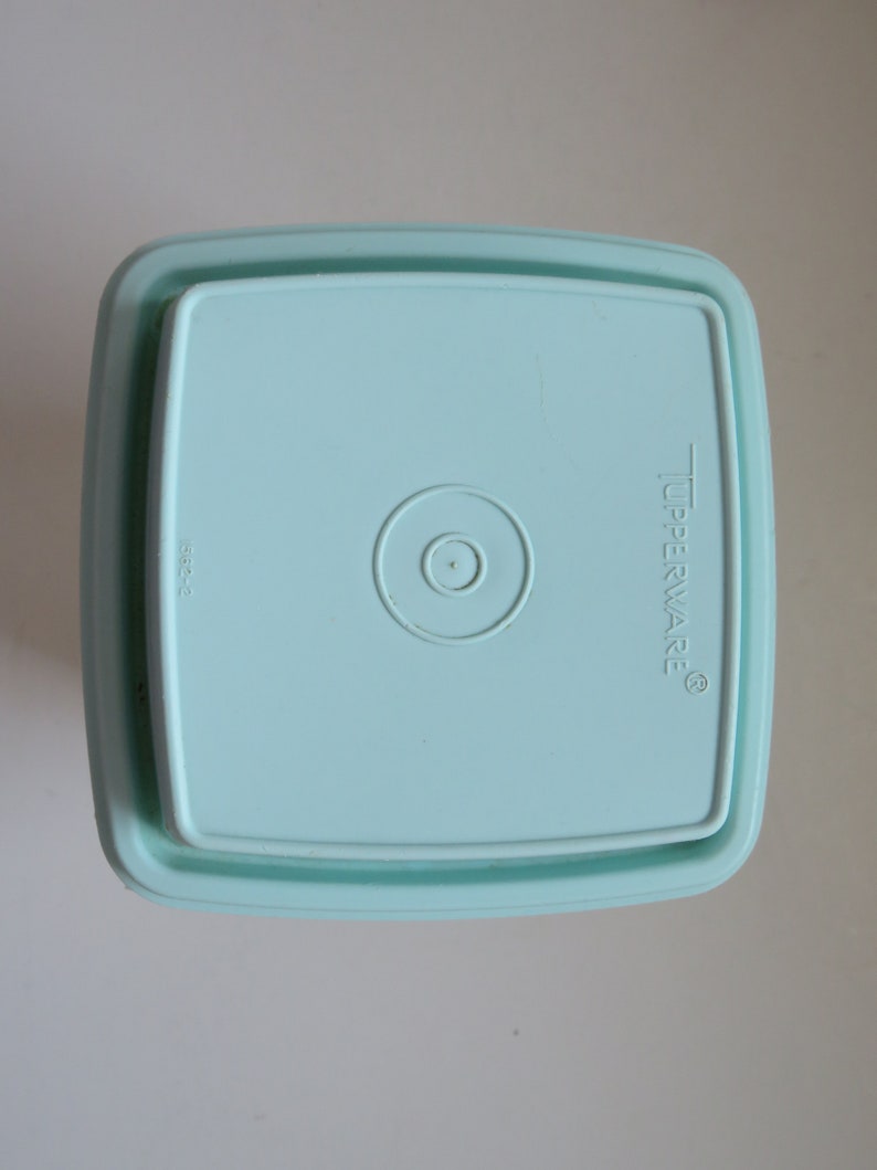 1980s Tupperware Pic a Deli Pickle Holder Aqua Lid - Etsy