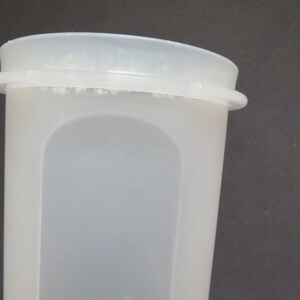 Tupperware Modular Mate With Red Lid - 1980s Tall Plastic Pasta Noodles ...