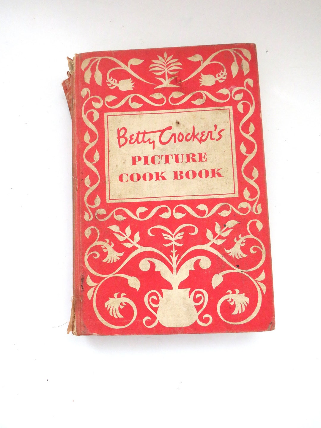 Betty Crockers Picture Cook Book - 1950 1st Edition 7th Printing Red ...