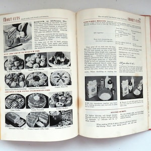 Betty Crockers Picture Cook Book - 1950 1st Edition 7th Printing Red ...