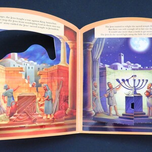 Hanukkah Lights Book by Ben Lakner - 25 Flaps to Open - Jewish Holiday ...