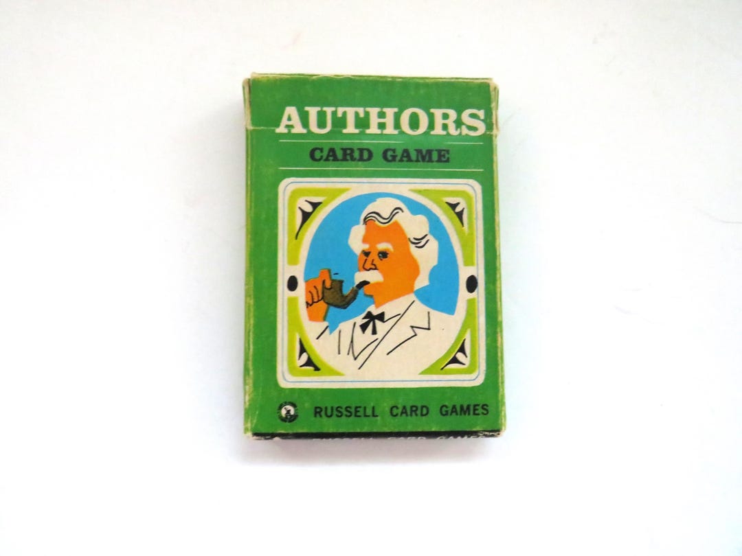 1940s Classic Authors Card Game by Russell Card Games - Complete Set ...