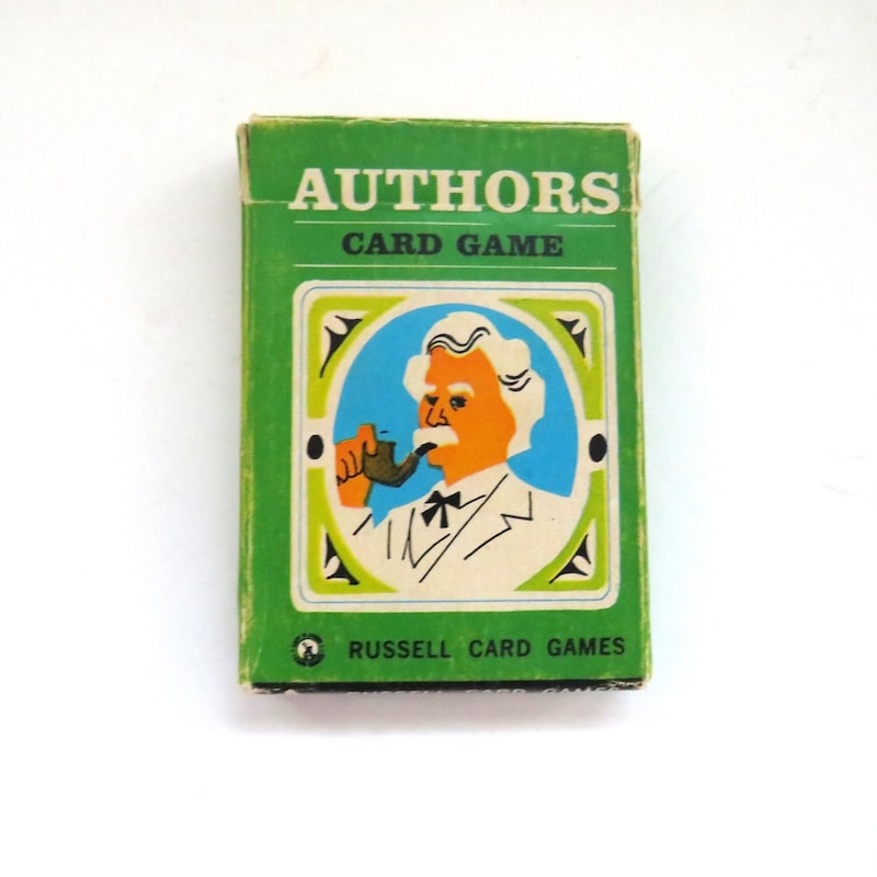 Authors Card Game - Etsy