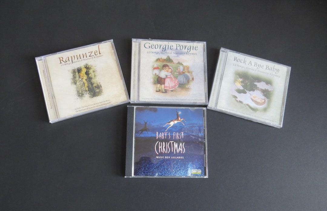 FOUR Baby Music Cds - Nursery Rhymes Music - Rock a Bye Baby - Georgie ...