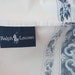 Ralph Lauren TWIN Dust Ruffle Jonquil Border on Solid White Bedskirt ...