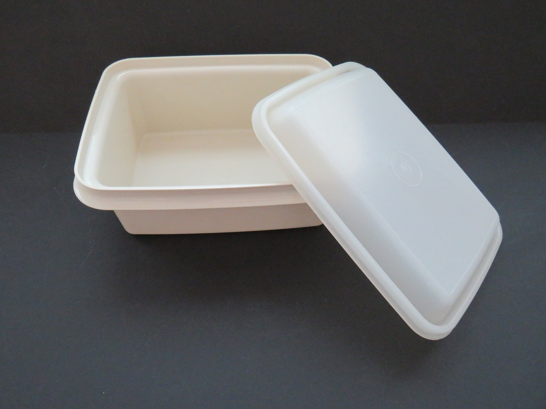 1980s Tupperware Freeze N Save Container Half Gallon Ice Cream Keeper ...