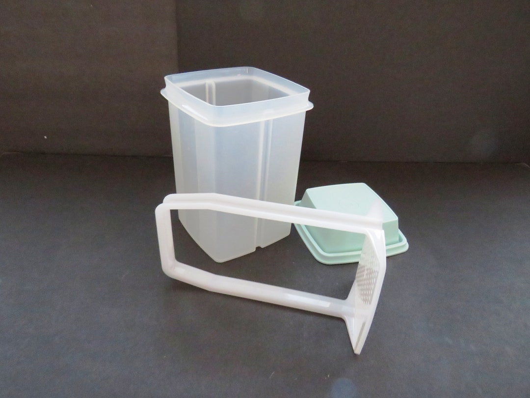 1980s Tupperware Pic a Deli Pickle Holder Aqua Lid - 3 Pc Pickling ...