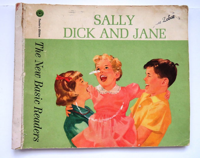 1962 Sally Dick and Jane Pre Primer Basic Reader - Home School Book ...