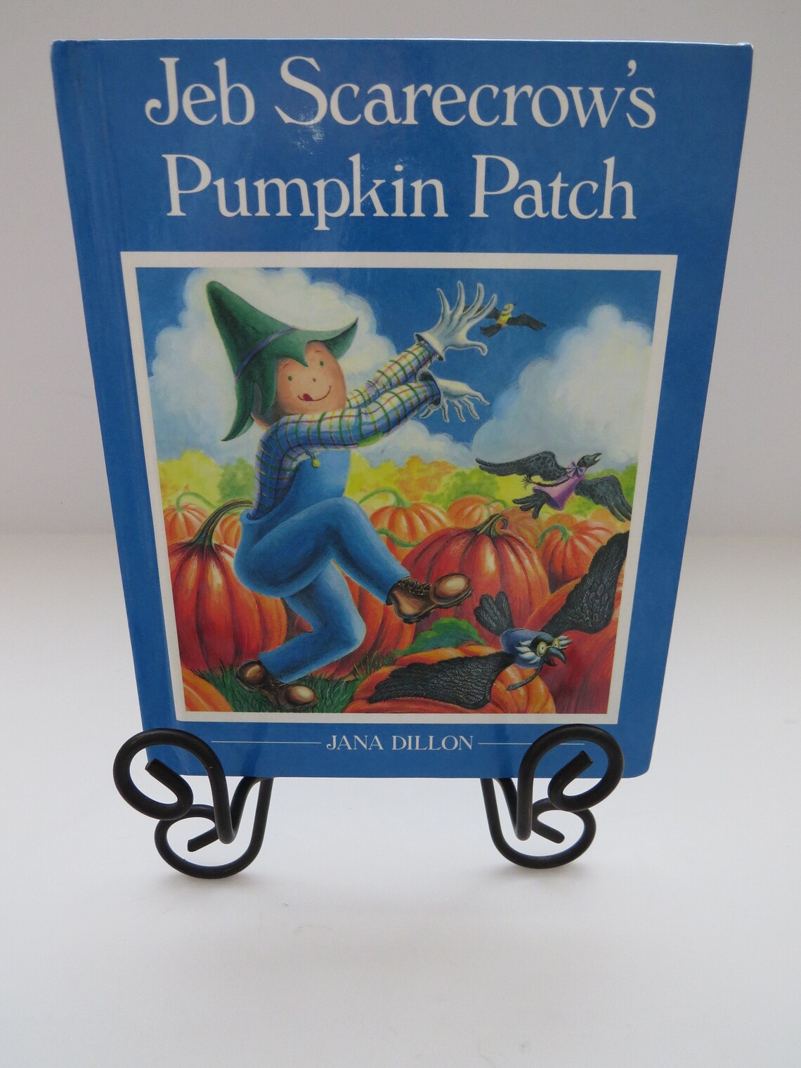 Jeb Scarecrows Pumpkin Patch by Jana Dillon 1992 Childrens - Etsy