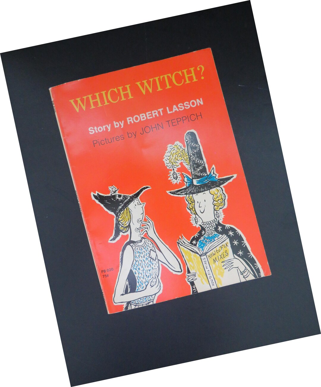 Vintage Which Witch Story Book by Robert Lasson 1972 1st Printing ...