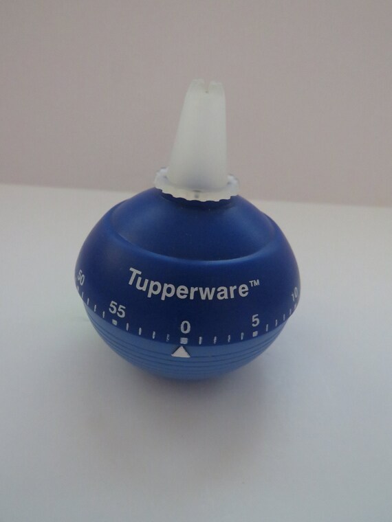 Tupperware Kitchen Timer Minute Minder 1 Hour Timer Blue | Etsy