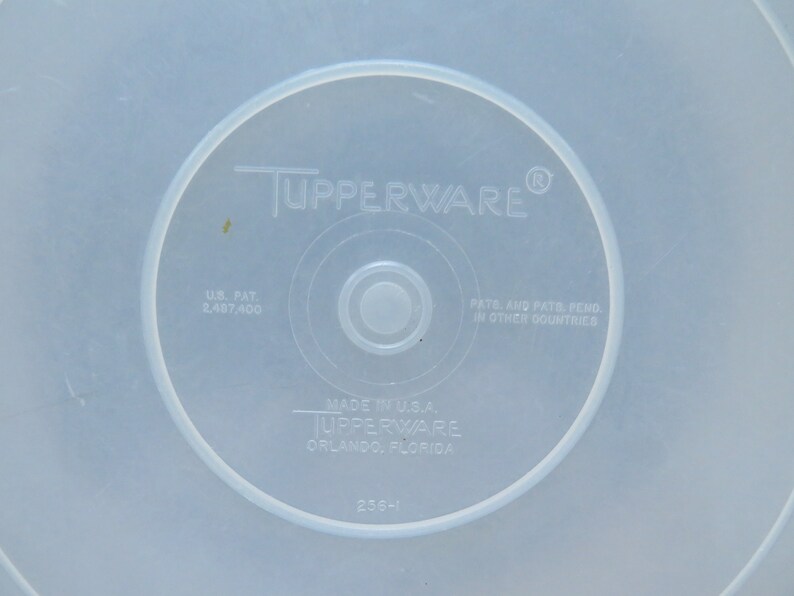 1960s Tupperware Large Carry All Container with Tupper Seal | Etsy