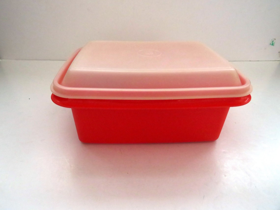 1970s Vintage Tupperware Pak N Carry Lunchbox Set 7 Piece - Etsy