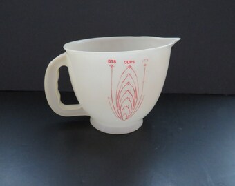 1970s Tupperware Mix N Store Measuring Pitcher With Lid Retro Vintage ...