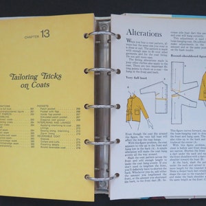 Better Homes and Gardens Sewing Book - 1970 2nd Edition 5 Ring Binder ...