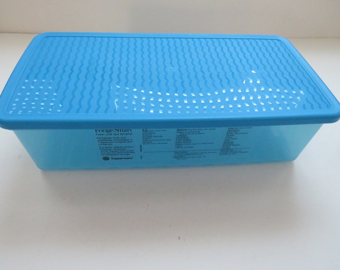 Tupperware Fridgesmart Container - Medium Cool Blue Sheer Container ...