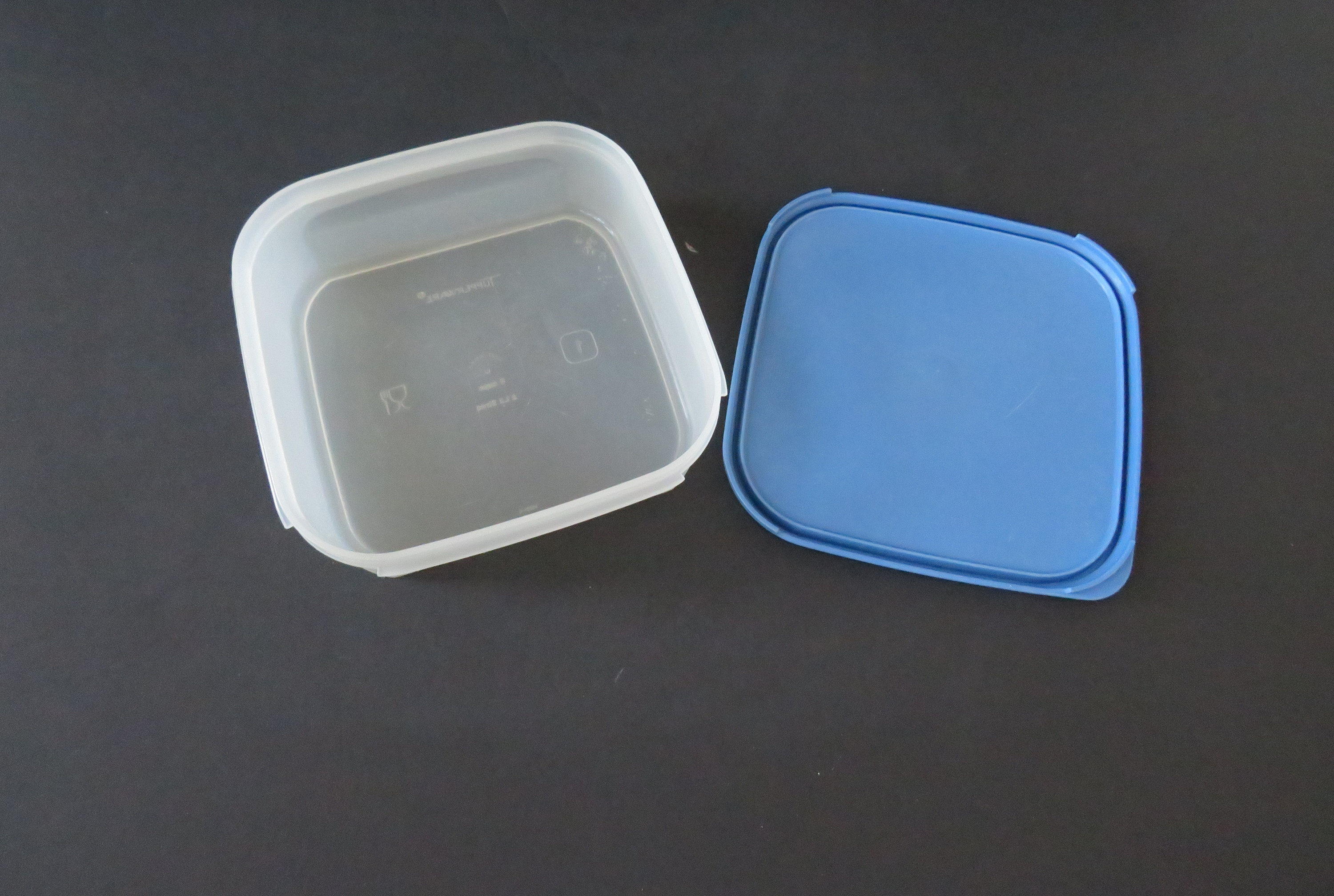 1980s Tupperware Square Modular Mates With Blue Lids Set of - Etsy