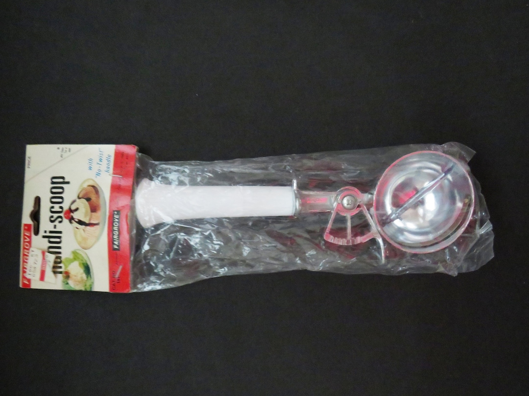 1982 Vintage Ice Cream Scoop by Fairgrove - Round Shaped Scooper Dipper ...
