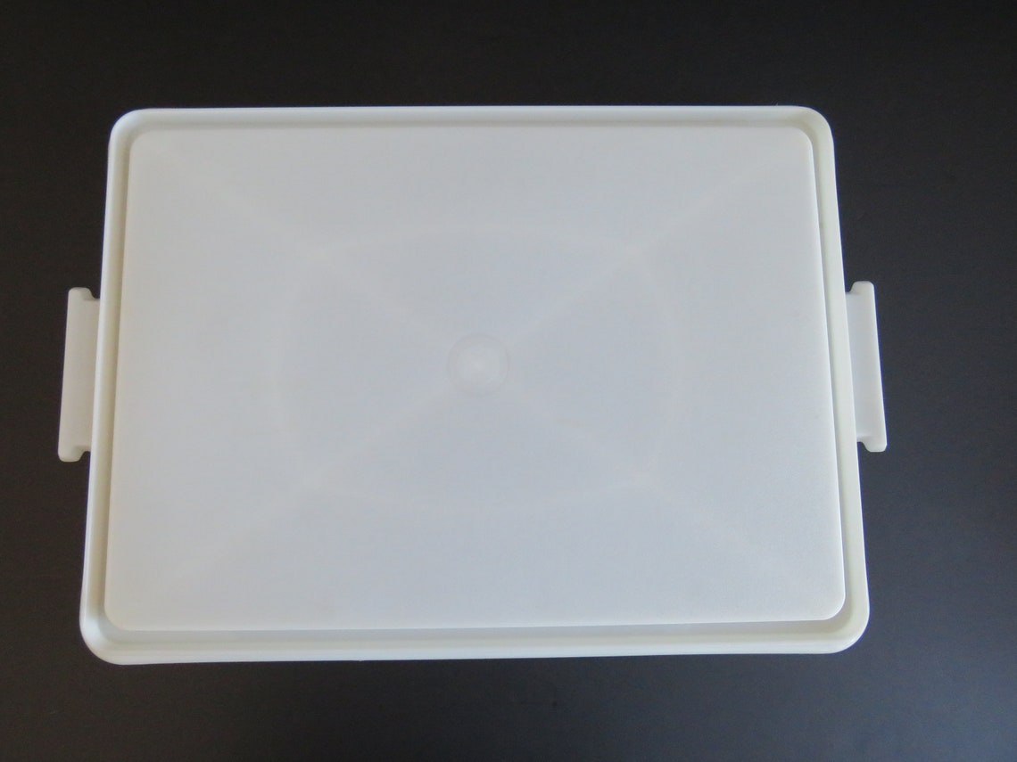 1980s Tupperware Sheet Cake Cupcake Taker 3 Pc Rectangle - Etsy