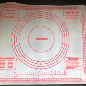 1960s Tupperware Fill N Chill Rolling Pin and Pastry Mat - Etsy