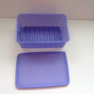 Tupperware Fridgesmart Container Medium Lavender Sheer Container White ...