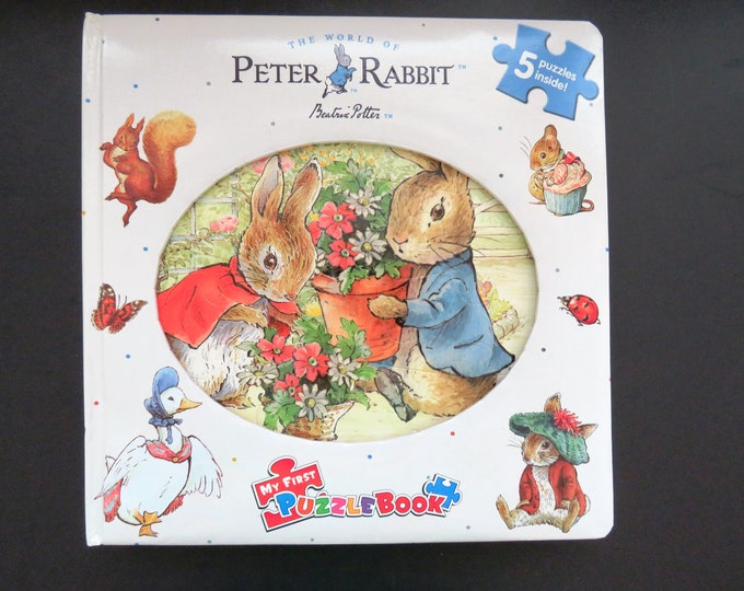 Beatrix Potter the World of Peter Rabbit Jigsaw Puzzle Book Peter ...